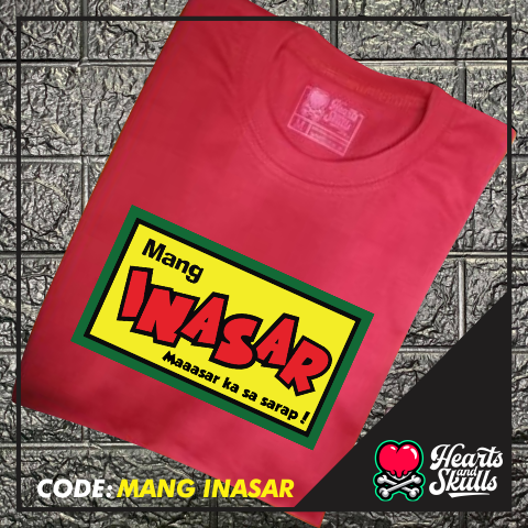 MANG INASAR Cotton Filipino Funny Tshirt SPOOF SHIRT FUNNY TSHIRT GIFT ...
