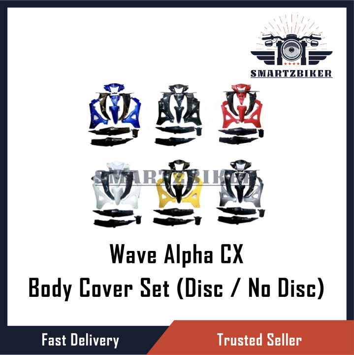 Coverset cover set (LOCAL) honda Wave alpha 110CX WAVE 110CX WAVE110 CX ...