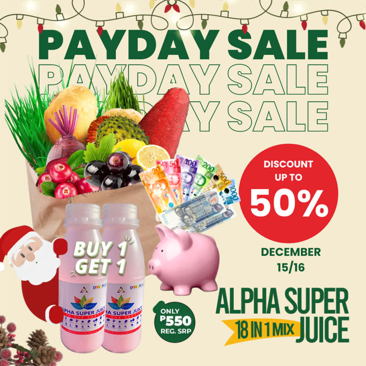 ALPHAGEN- ALPHA SUPER JUICE PAYDAY SALE | Lazada PH