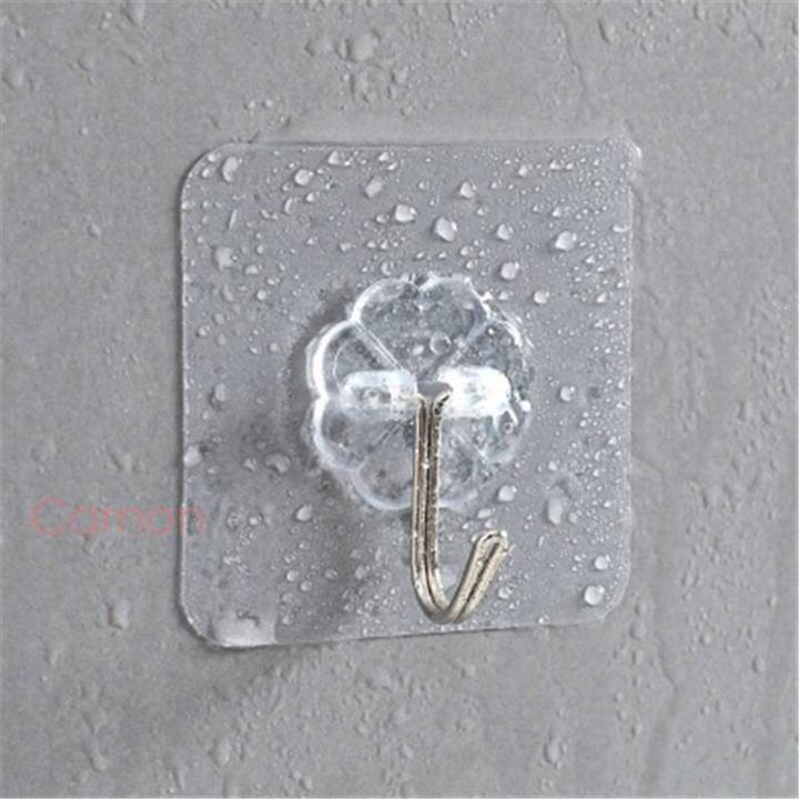 1pc Adhesive Hook Heavy Duty Wall Hooks 10kg (Max) Self Adhesive Hook ...