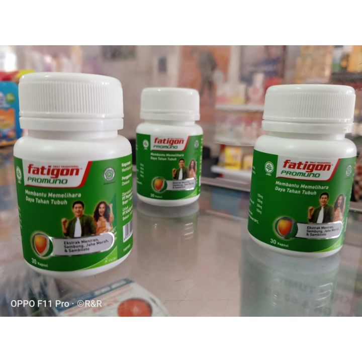 FATIGON PROMUNO BOTOL 30 CAPSUL (HARGA PER BOTOL) | Lazada Indonesia