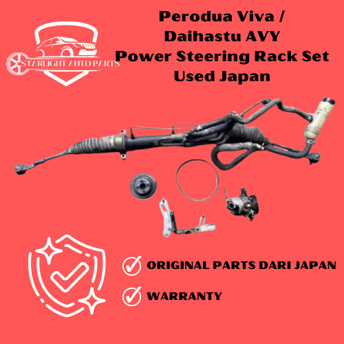 [XDEVHNKTFKF 112] Perodua Viva /Daihastu AVY Power Steering Rack Set# ...