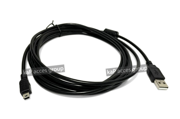USB Mini USB 5 PIN Cable สาย มินิ USB 2.0 ดาต้า PLC และชาร์จ เสียบกล้อง ...