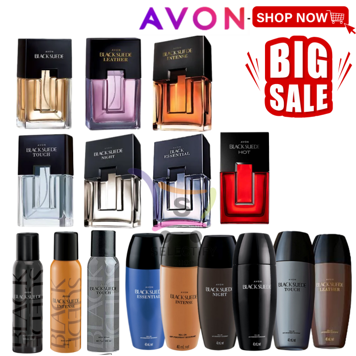 Avon Black Suede Perfumes for Men EDT 100ml | Lazada PH