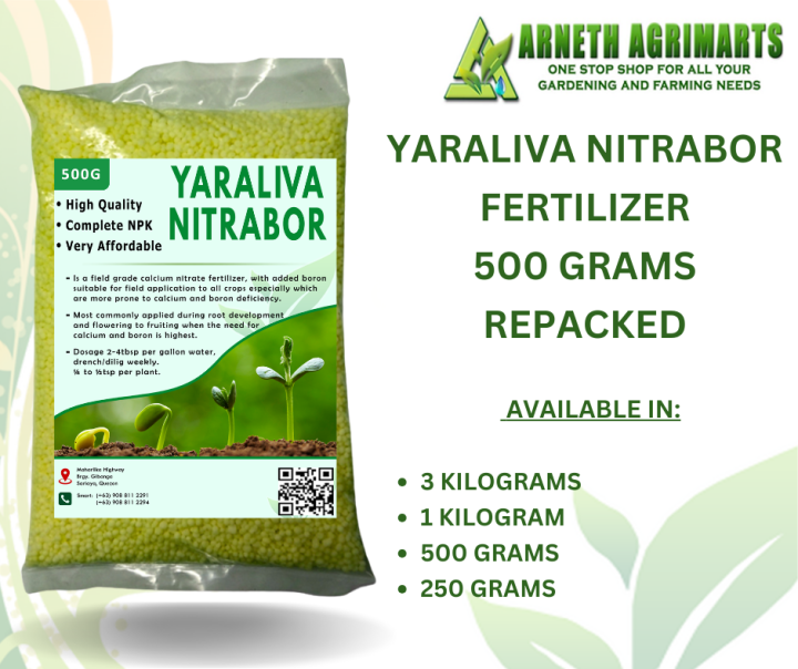 NITRABOR COMPLETE NPK FERTILIZER 500G | Lazada PH
