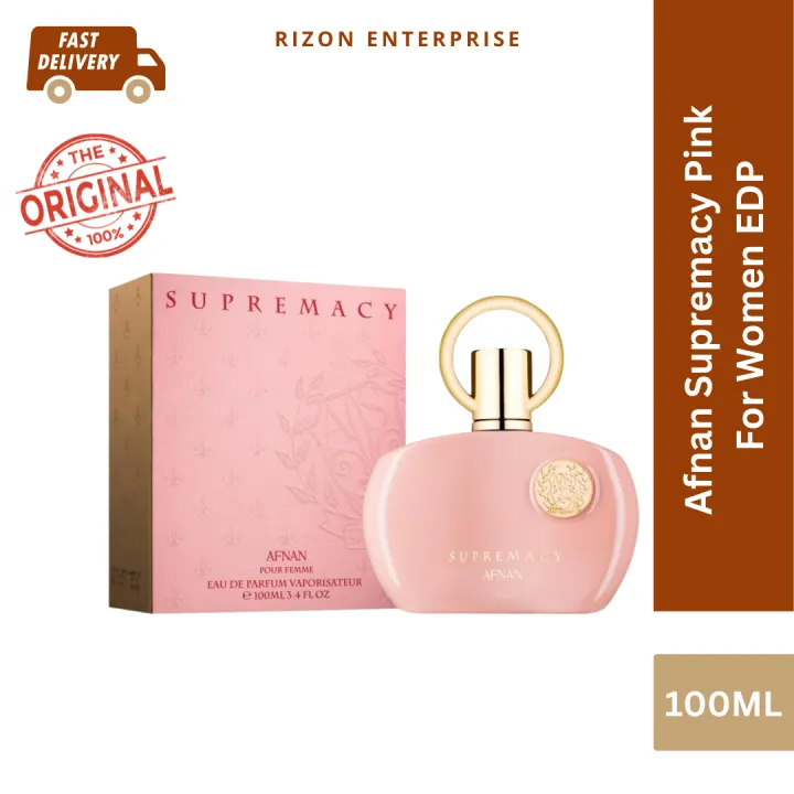 [Original] Afnan Supremacy Pink For Women 100ML EDP | Lazada