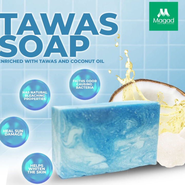 PREMIUM TAWAS SOAP W/ BAKING SODA 135G.individual plastic | Lazada PH