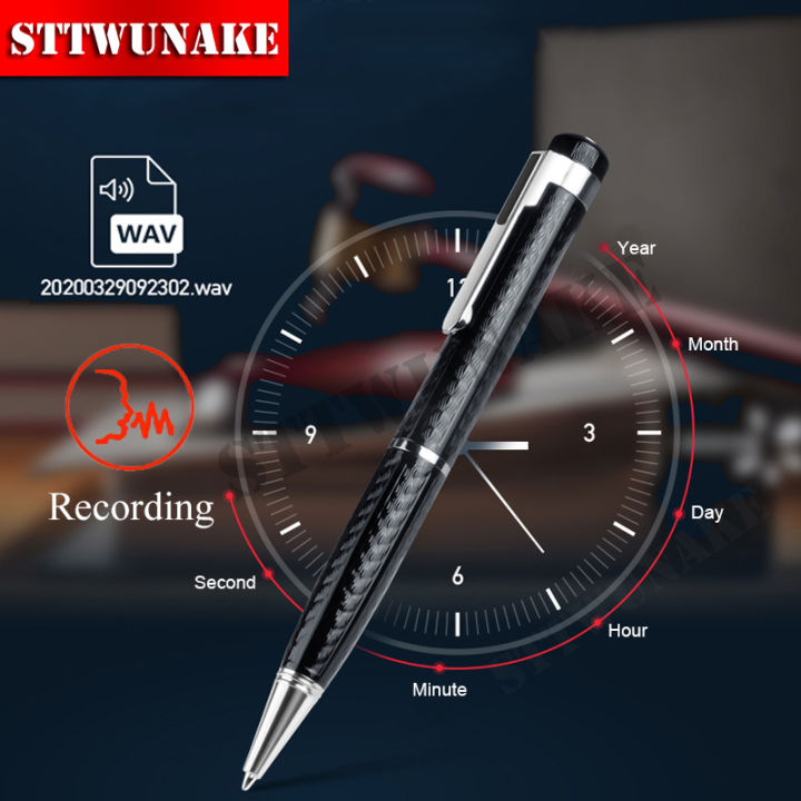 ＜1213＞STTWUNAKE Mini Voice Activated Recorder Pen Spy Digital Audio ...