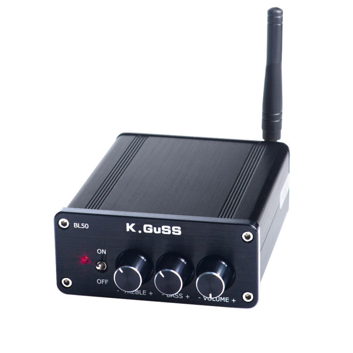 KGUSS BL50 High power Bluetooth digital amplifier TPA3116 LM1036 hifi ...