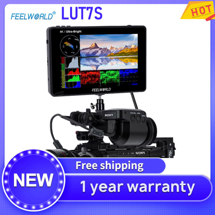 Official Genuine Product FEELWORLD LUT7S 7'' Monitor Touch Screen ...