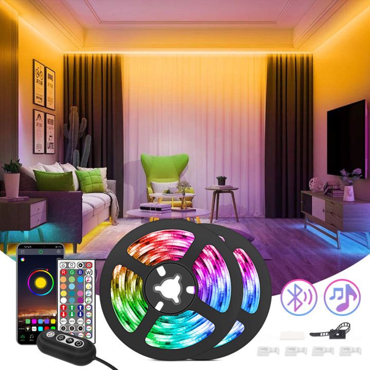 ColorRGB, LED Light Strip, Music Synchronized Color Changing RGB5050 ...