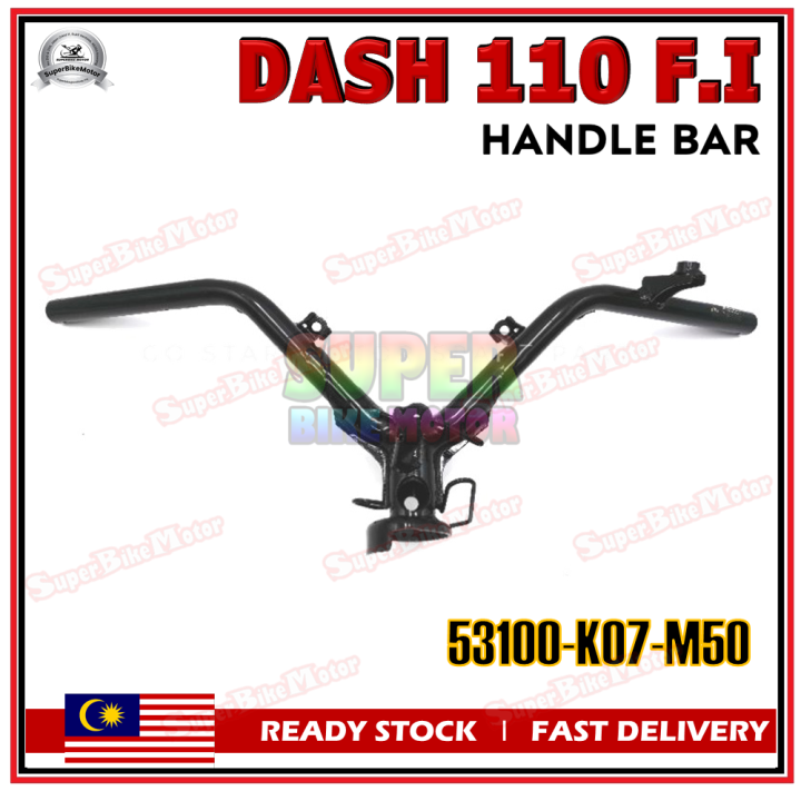 HONDA DASH 110 F.I - 100% ORIGINAL HONDA Handle Bar - [53100-K07-M50] | Lazada