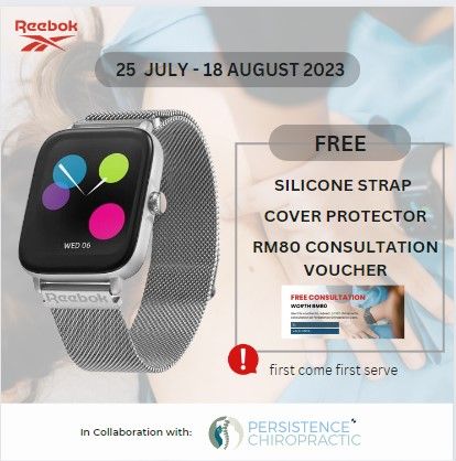 Reebok Relay 2.0 Silver Call Function and Fitness Trackers | Multiple ...