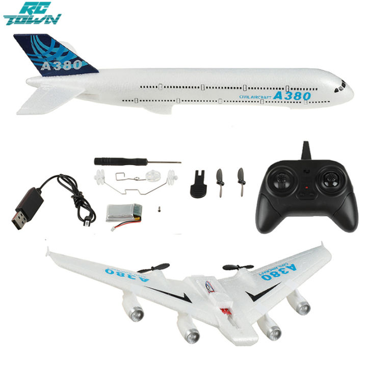 A380 Airbus RC Airplane 2.4GHz Fixed Wing Remote Control Glider EPP ...