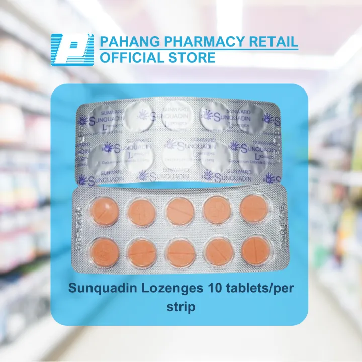 Sunquadin Lozenges 10 tablets/per strip | Lazada
