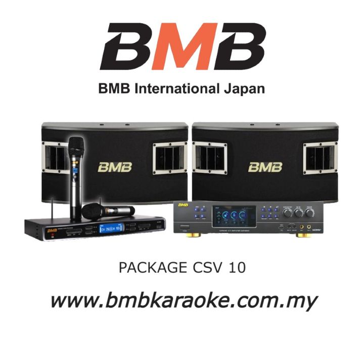 BMB PACKAGE CSV 10, BMB Karaoke System Package Consisting of DAR-350H ...
