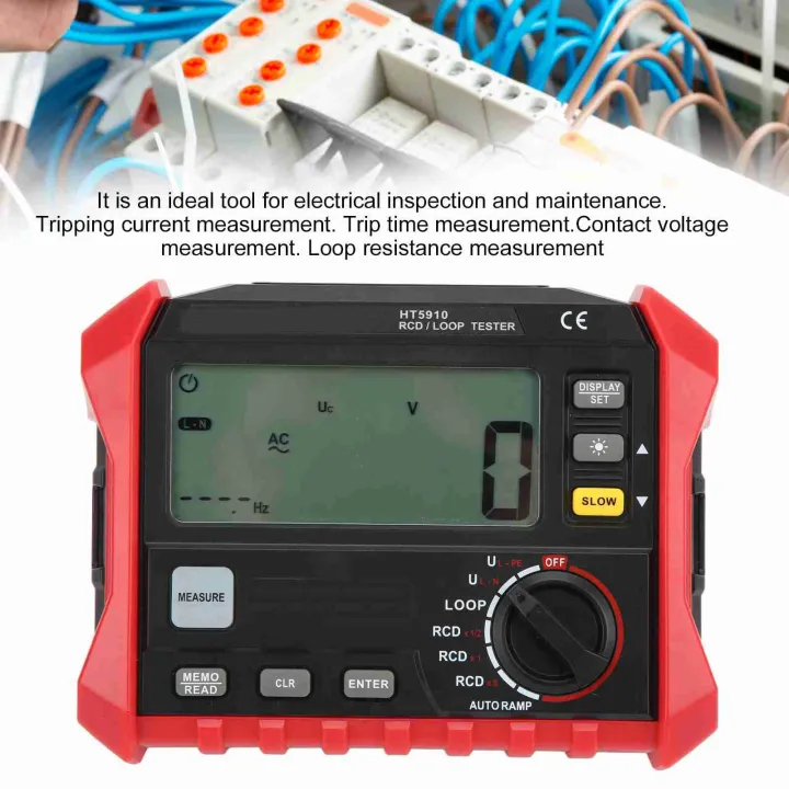 Digital Insulation Resistance Tester Multifunctional HT5910 Full Auto ...