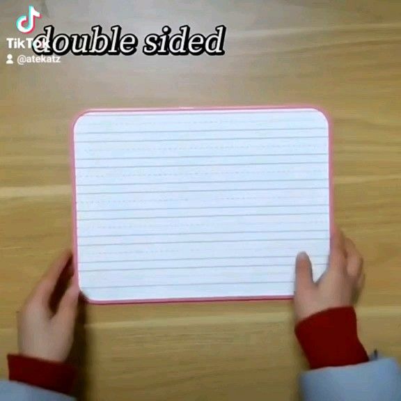 Double Sided Lined Whiteboard with Frame (Blue Blue red lines) | Lazada PH
