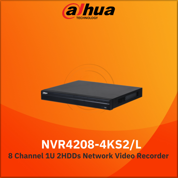 Network Video Recorder IP 8 Channel SMD Plus 1U 2HDDs (NVR4208HS-4KS2/L ...