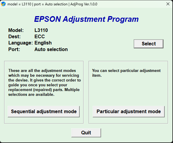 Epson L3110 Resetter 2020 | Lazada PH