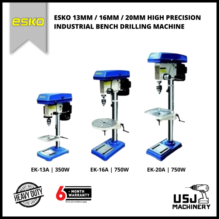 ESKO 13mm / 16mm / 20mm High Precision Industrial Bench Drilling ...
