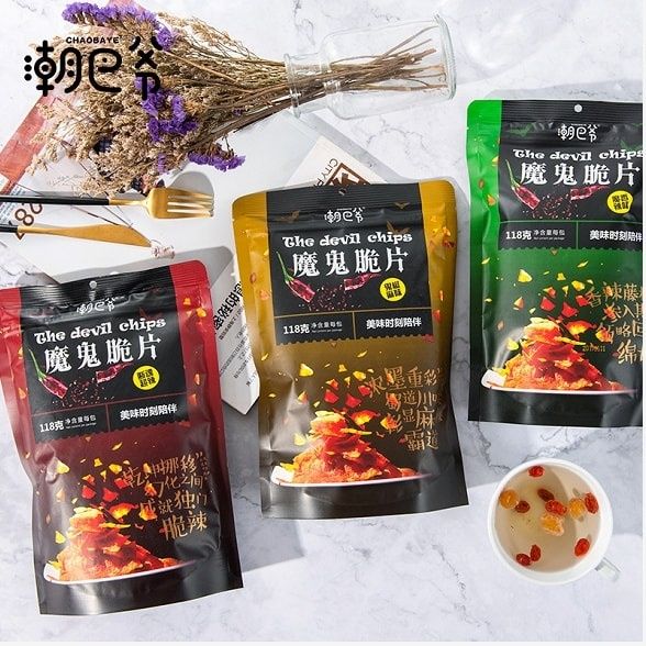 潮巴爷魔鬼脆片 CHAOBAYE THE DEVIL CHIPS 200G | Lazada