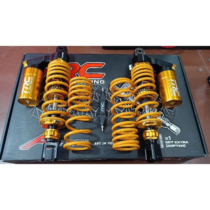 TRC A-TECH REAR SHOCK ADJUSTABLE AND REBOUND FOR NMAXV2/AEROXV1/V2 ...