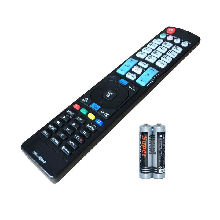 Remote control for LG smart TV, Internet TV LG rm-l7222 Grade A (with AAA Maxell battery ...