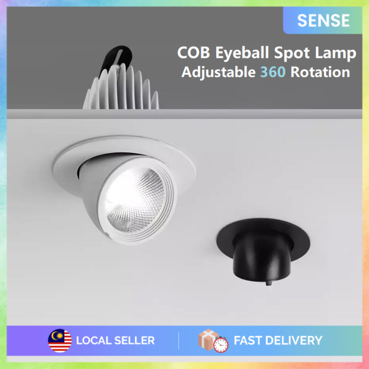 SENSE LED Eyeball 5W /10W / 15W Recessed Spotlight Downlight Home ...
