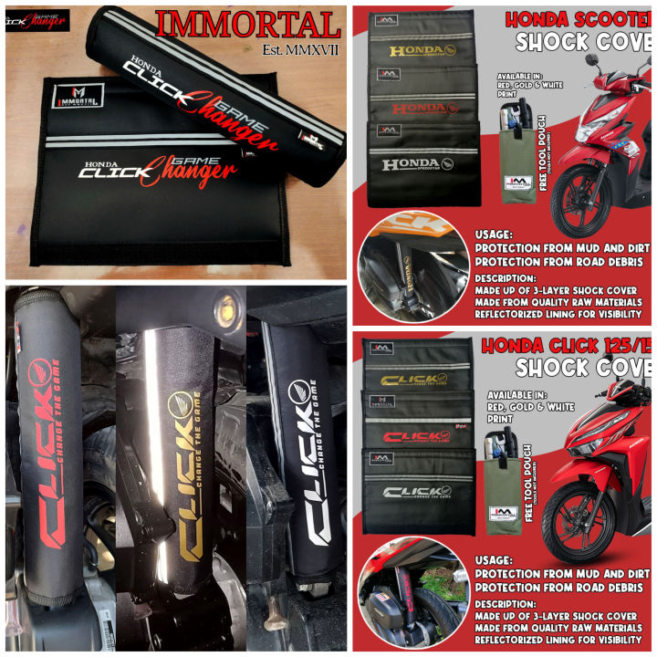 HONDA BEAT CLICK SHOCK COVER IMMORTAL MOTOBAG | Lazada PH