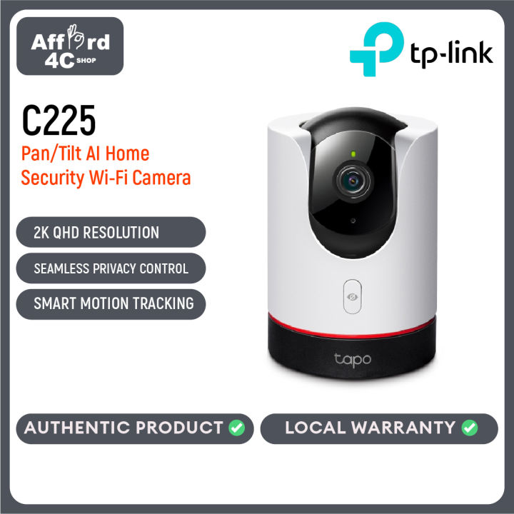 Tapo C225 Pan/Tilt AI Home Security Wi-Fi Camera | Lazada PH