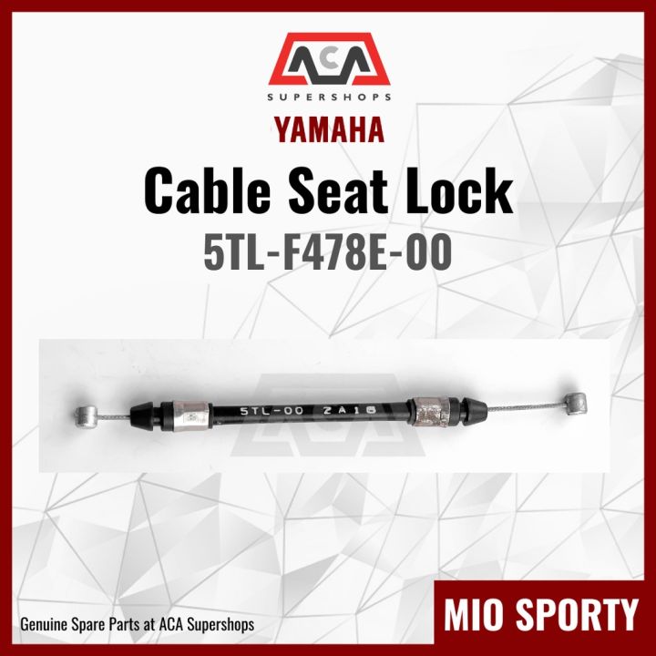 MIO SPORTY SEAT LOCK CABLE ( 5TL-F478E-00 ) YAMAHA GENUINE PARTS | Lazada PH