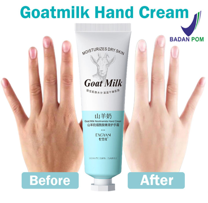 NEW BPOM CINDYNAL Hand Cream Goat Milk - Krim Pemutih Tangan Susu ...