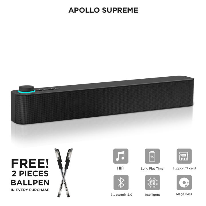 Apollo Supreme PRO Original Wireless 5.0 Sound Bar Original Bluetooth ...