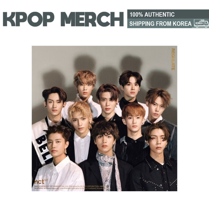 NCT 127 - 1st Repackage Album [ REGULATE ] Random Cover | Lazada