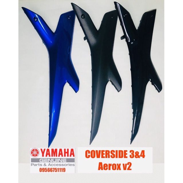 COVERSIDE 3 & 4 /spada X FAIRINGS FOR AEROX V2 / YAMAHA GENUINE | Lazada PH