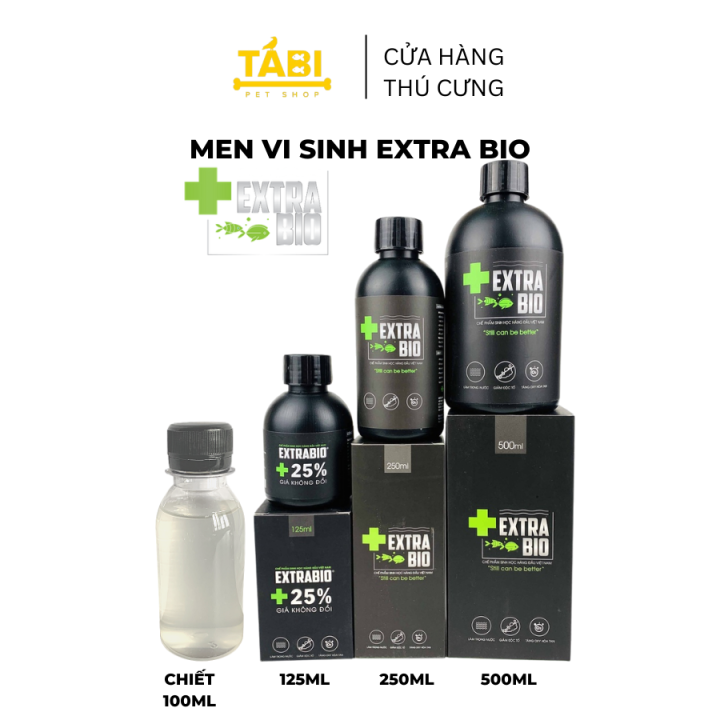 Men Vi Sinh Extra Bio (Dạng Nước) Cao Cấp Cho Hồ Cá Cảnh, Thuỷ Sinh. | Lazada.vn