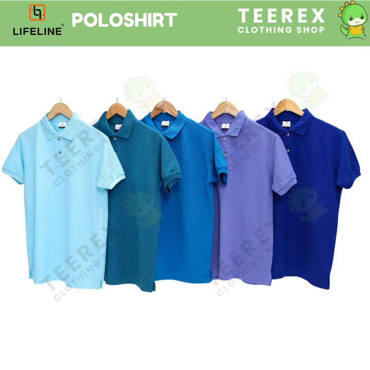 LIFELINE POLOSHIRT - UNISEX (SHADES OF BLUE) | Lazada PH