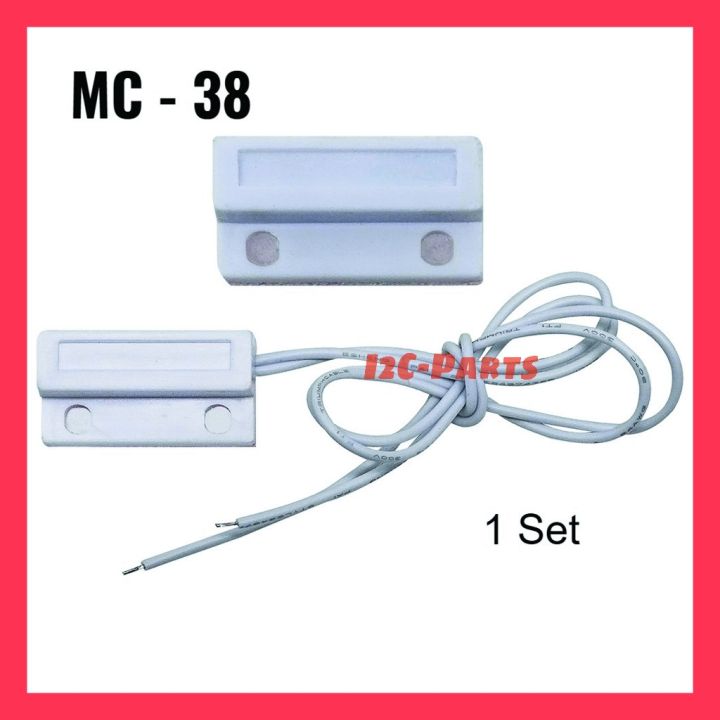 MC-38 Sensor Pintu Jendela Door Window Magnet Magnetic Reed Switch MC38 ...