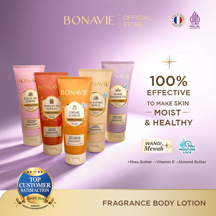 Bonavie Body Lotion Wangi Tahan Lama Melembapkan Mencerahkan Parfum ...