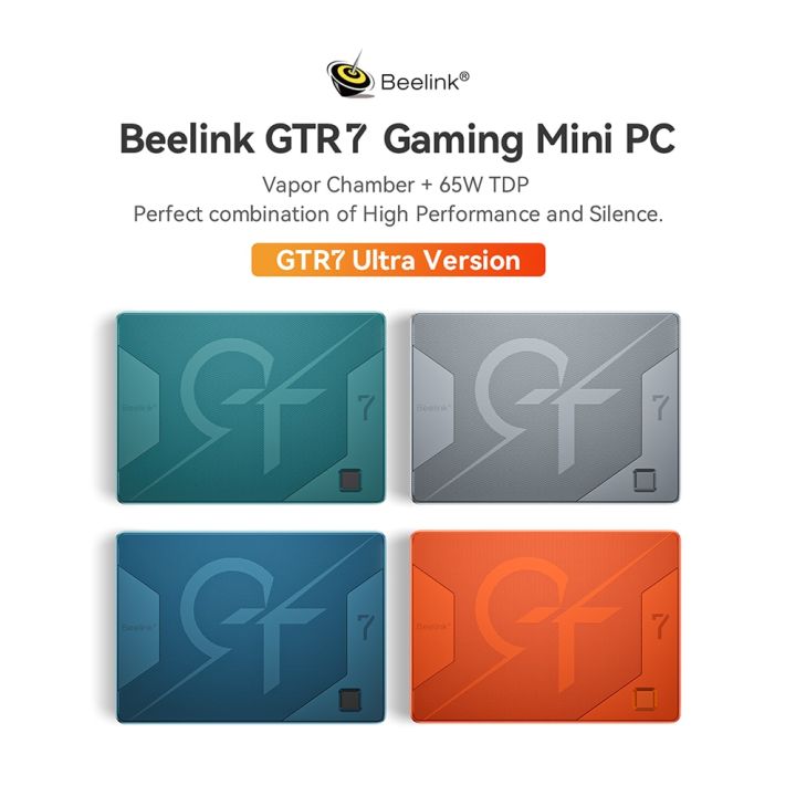 Beelink GTR7 Pro Gaming Mini PC Ryzen 9 7940HS Up to 65W TDP DDR5 32GB ...