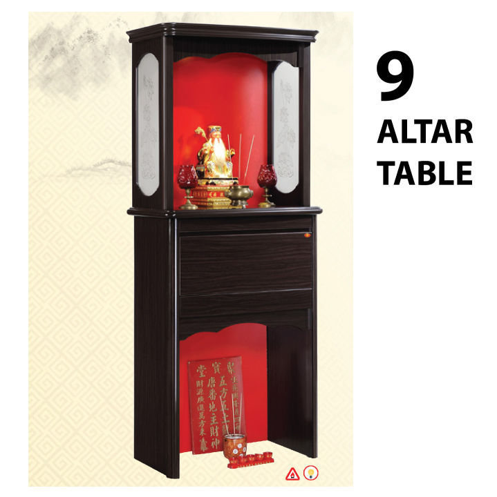 ALTAR TABLE / PRAYER CABINET WITH TOP / 神台/ BUDDHA TABLE / PRAYER TABLE ...