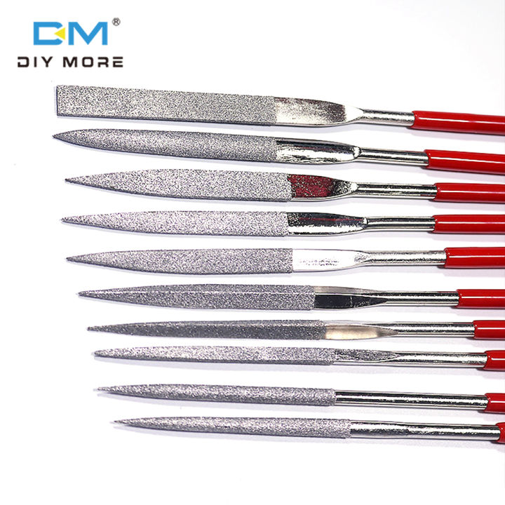 diymore 10/5pcs Diamond Files, Assorted Files, Plastic Files ...