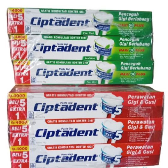 Ciptadent Pasta Gigi Ukuran 75 gr Isi 12 PCS | Lazada Indonesia