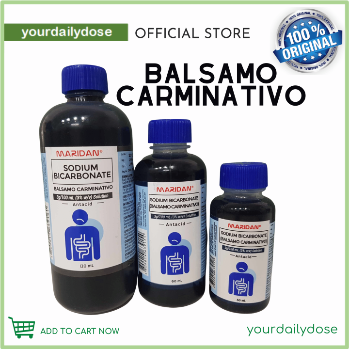 GAS RELIEF | Balsamo Carminativo 120ml | 60ml | Lazada PH