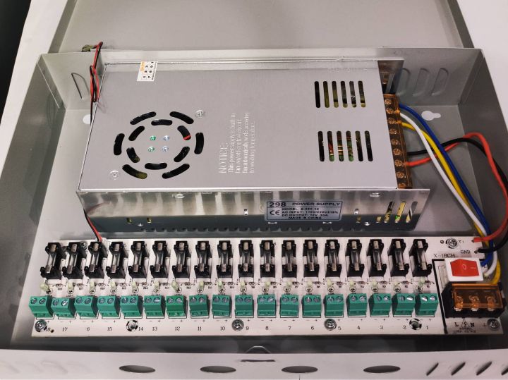 Centralized Power Supply 298-30A-18CH 18 Channel Power Supply | Lazada PH