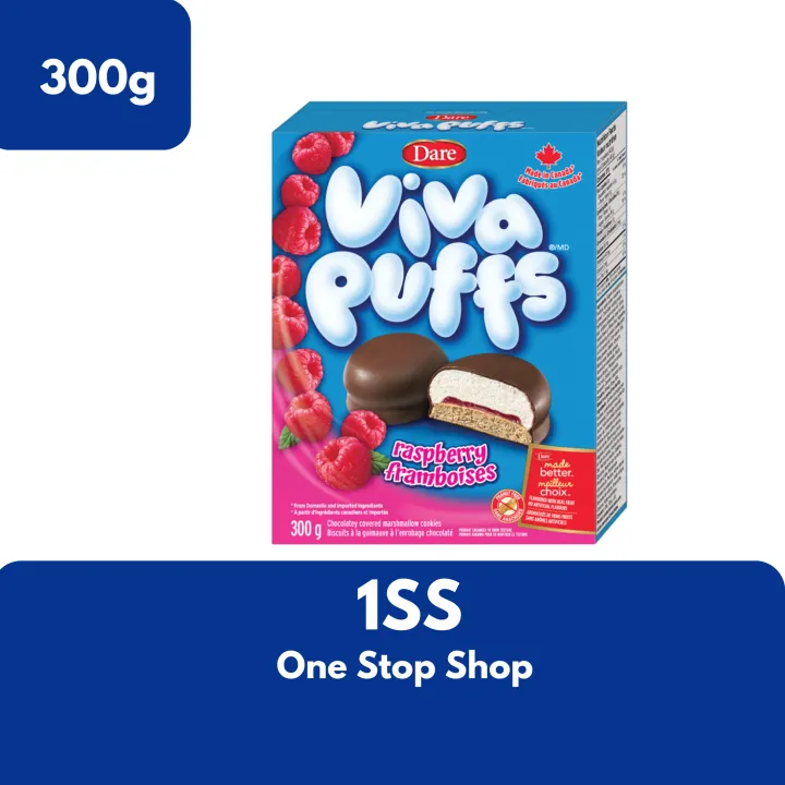 Dare Viva Puffs Raspberry, 300g | Lazada PH