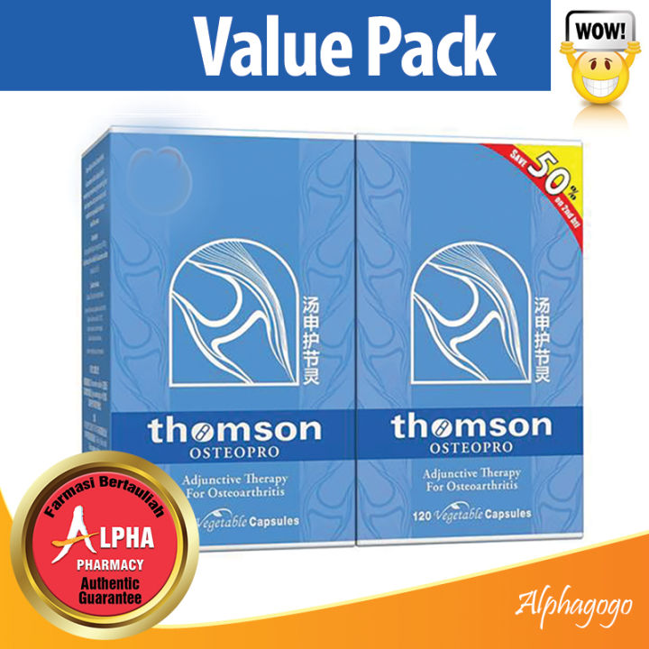 Thomson Osteopro (2 X 120 Capsules) Value Twin Pack | Lazada