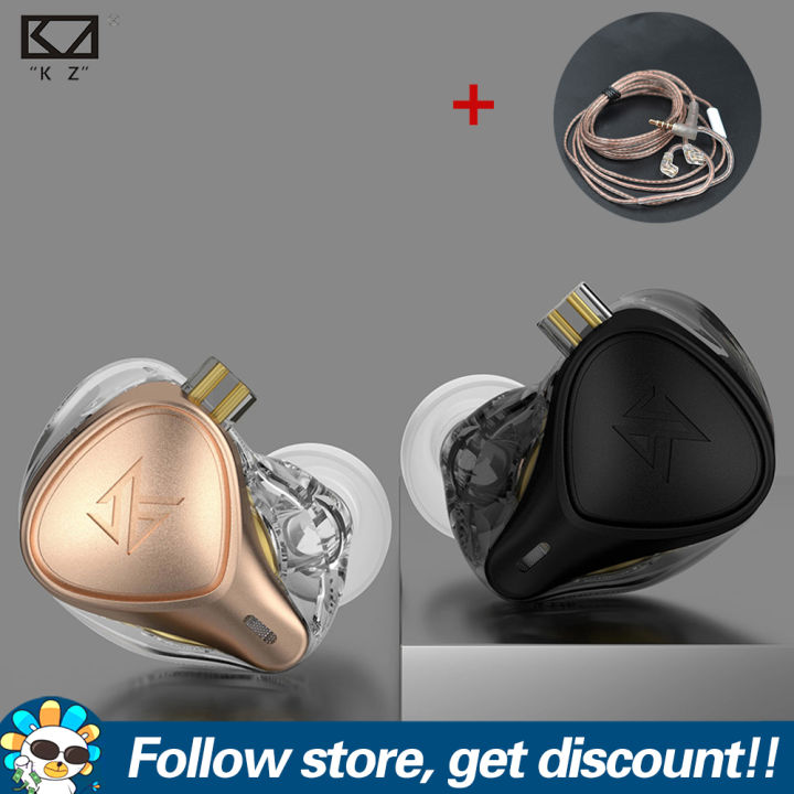 KZ ZEX Pro Earphone With Replacement Cable Electrostatic Dynamic ...