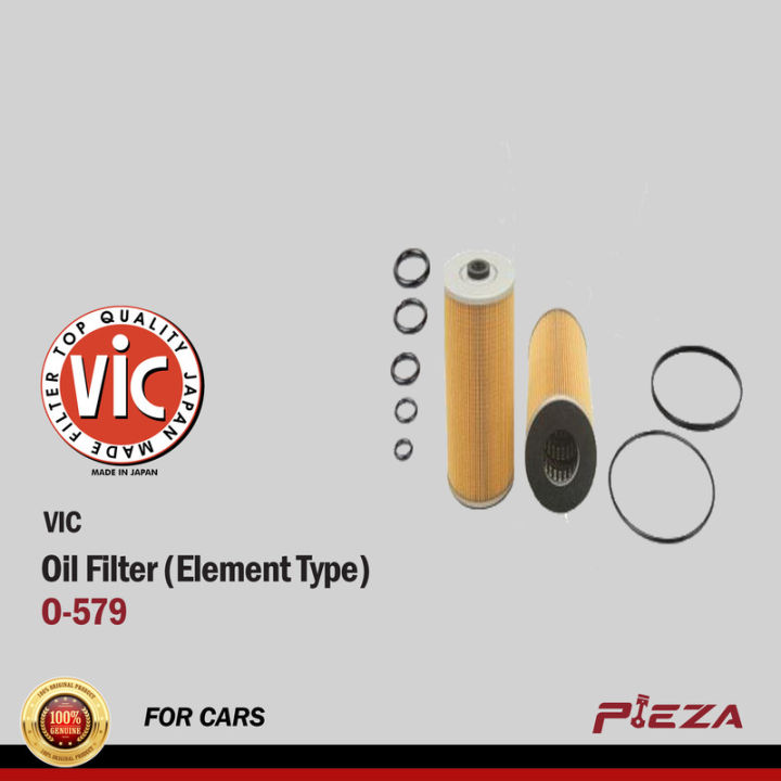 VIC Oil Filter (Element Type) O-579 | Lazada PH